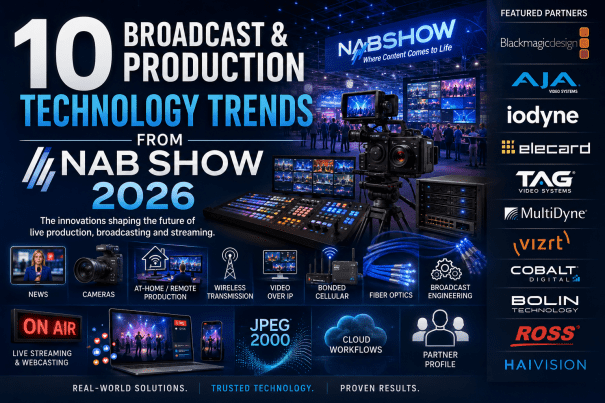10 Game-Changing Trends from NAB Show 2026 in Live Production